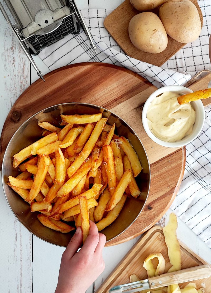 Recette Frites maison - Blog de MaSpatule.com